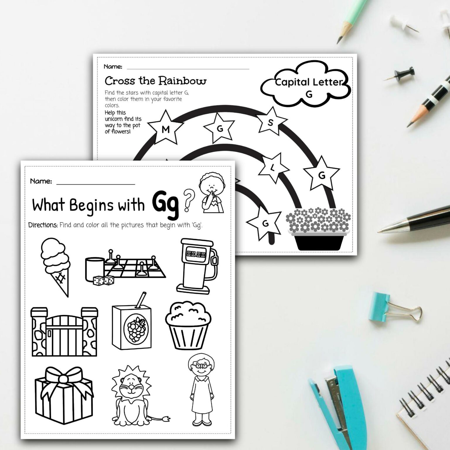 Letter G Worksheets - 42 Worksheets!