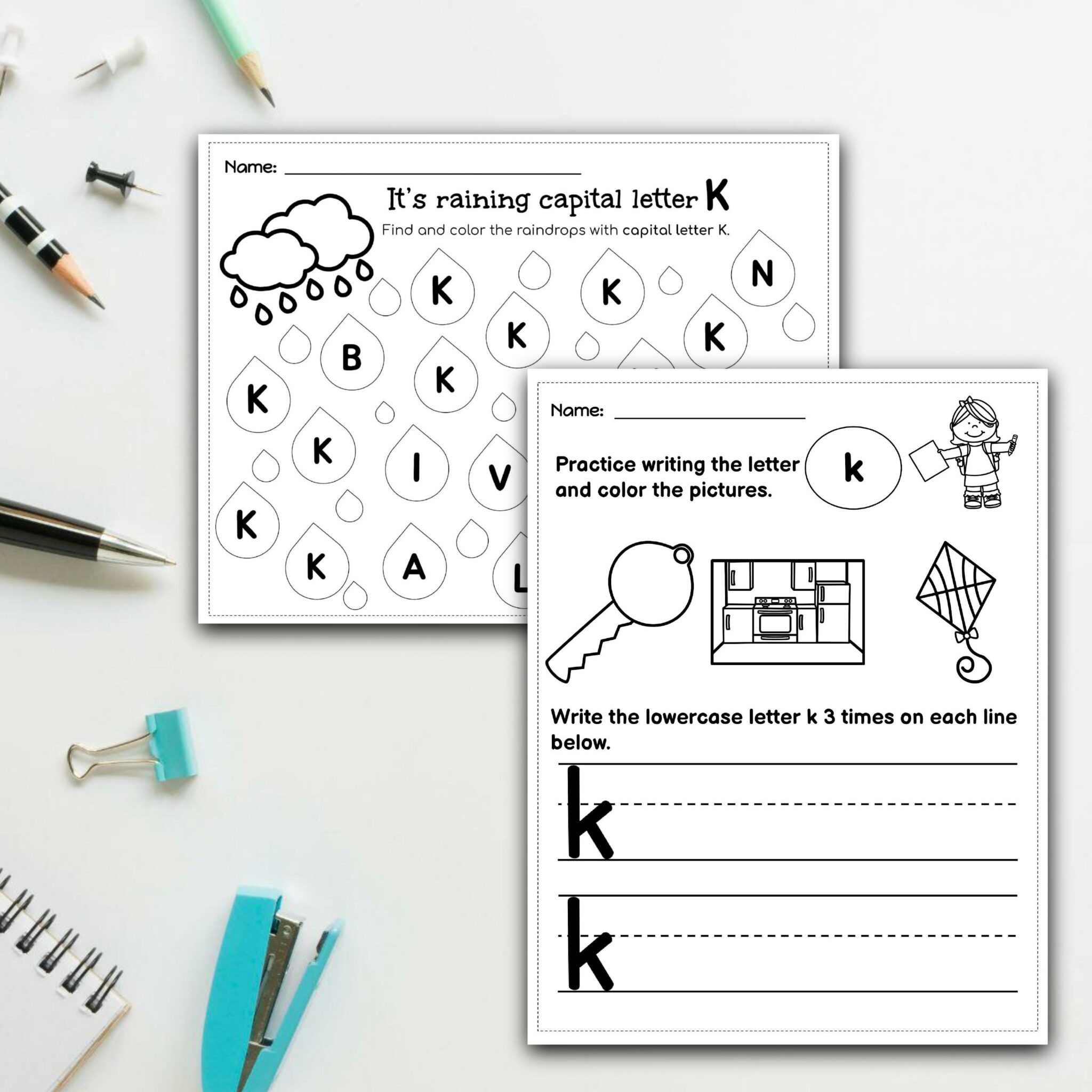 Letter K Worksheets - 42 Worksheets!