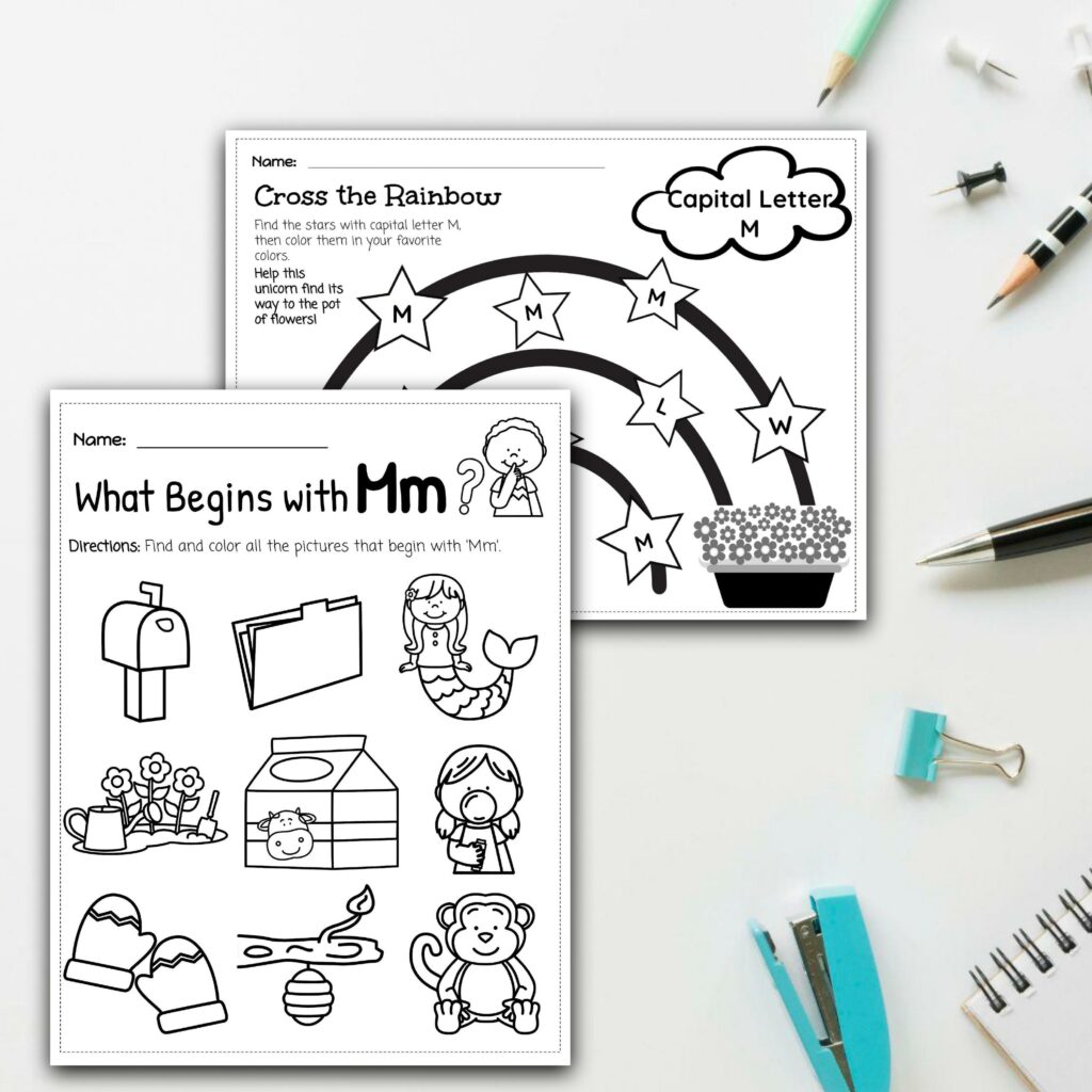 Letter M Worksheets - 42 Worksheets!