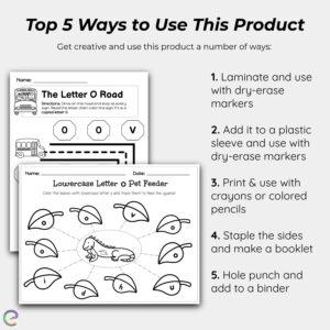 Letter O Worksheets - 42 Worksheets!