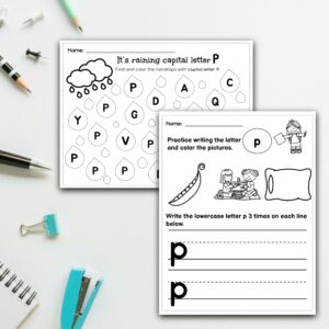 Letter P Worksheets - 42 Worksheets!