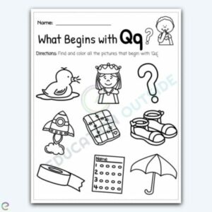 10 Engaging Letter Q Worksheets - For Student Success (2023 ...