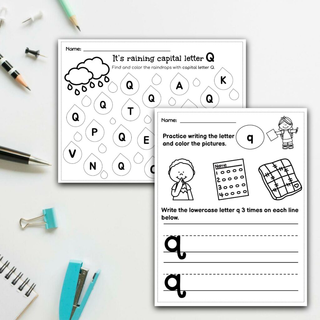 Letter Q Worksheets - 42 Worksheets!