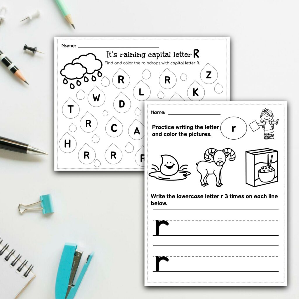 Letter R Worksheets - 42 Worksheets!