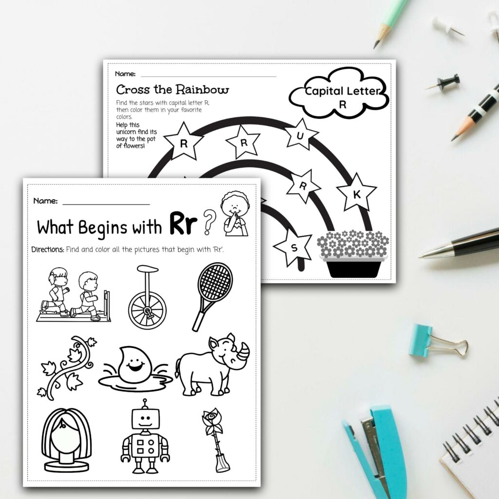 Letter R Worksheets - 42 Worksheets!