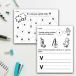 Letter V Worksheets - 42 Worksheets!