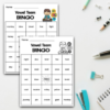 Vowel Practice Bingo Worksheet Bundle