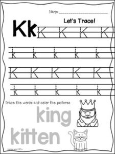 10 Fun, Engaging Letter K Worksheets - Educational Tools (2023 ...