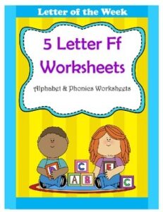 10 Fun & Fast Letter F Worksheets - Teaching Tools (2023) - Education ...