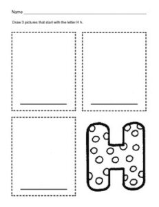 12 Handy Letter H Worksheets - Fun and Engaging Practice (2023 ...