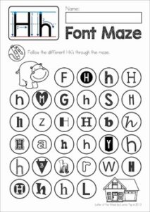12 Handy Letter H Worksheets - Fun and Engaging Practice (2023 ...