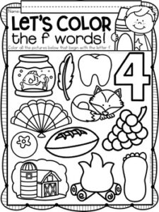 10 Fun & Fast Letter F Worksheets - Teaching Tools (2023) - Education ...
