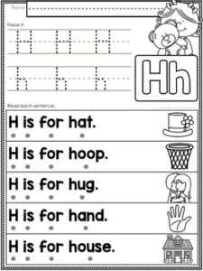 12 Handy Letter H Worksheets - Fun and Engaging Practice (2023 ...