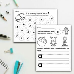 9 Interactive Letter A Worksheets - For Student Success (2023 ...