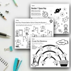 Number 1 Search Across The Path Worksheet