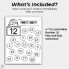 Number 12 Find and Dab Worksheet