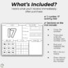 Number 17 Activity Mat