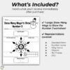 Number 3 Snow Many Ways to Show a Number Worksheet