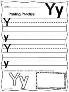 10 Interactive, Engaging Letter Y Worksheets - Teaching Resources (2023 ...