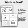 10 Creative and Interactive Letter C Worksheets - Learning for Kids ...