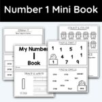 Number 1 Mini Book