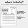 Number 11 Tracing Worksheets for Preschool [PDF Printables]