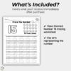 Number 15 Tracing - Number Tracing Worksheet