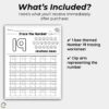 Number 19 Tracing - Number Tracing Worksheet