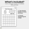 Number 8 Tracing - Number Tracing Worksheet