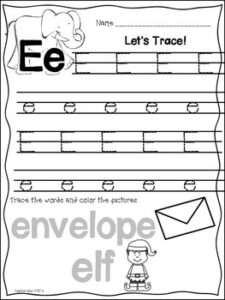 11 Helpful Letter E Worksheets - Teaching Tools (2023) - Education Outside
