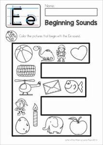 11 Helpful Letter E Worksheets - Teaching Tools (2023) - Education Outside