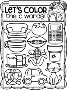 10 Creative and Interactive Letter C Worksheets - Learning for Kids ...