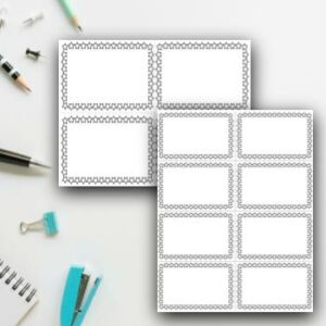 Stars Outline - Flashcards