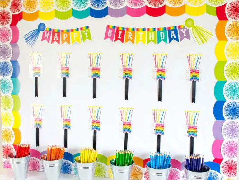 10 Fun and Creative Preschool Birthday Board Ideas - Education Outside