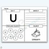 10 Letter U Crafts and Activities for Preschool to Speed Up Recognition ...