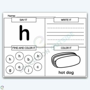 10 Letter H Preschool Crafts and Activities to Help with Recognition ...