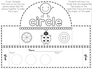 5 Comprehensive Circle Worksheet Sets for Preschoolers - Education Outside