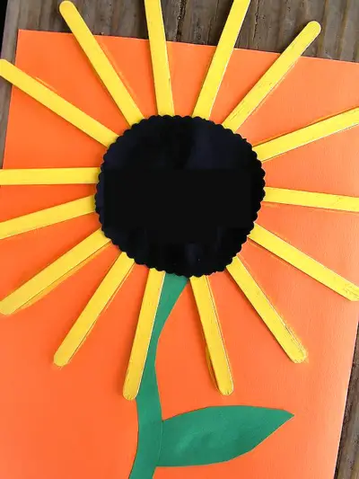 11 Artful Sunflower Crafts for Preschool Activities - Education Outside