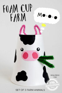 10 Cute and Easy Cow Crafts for Preschool - Education Outside