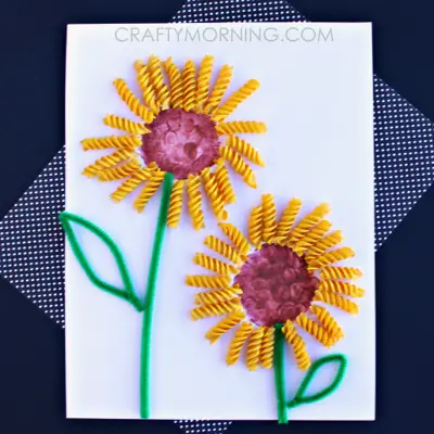 11 Artful Sunflower Crafts for Preschool Activities - Education Outside