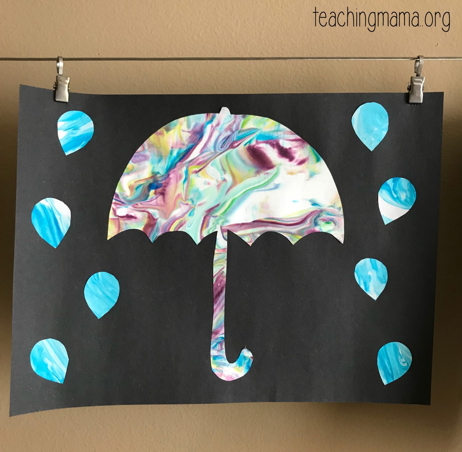 10 Rainy Day Umbrella Crafts for Preschool - Education Outside