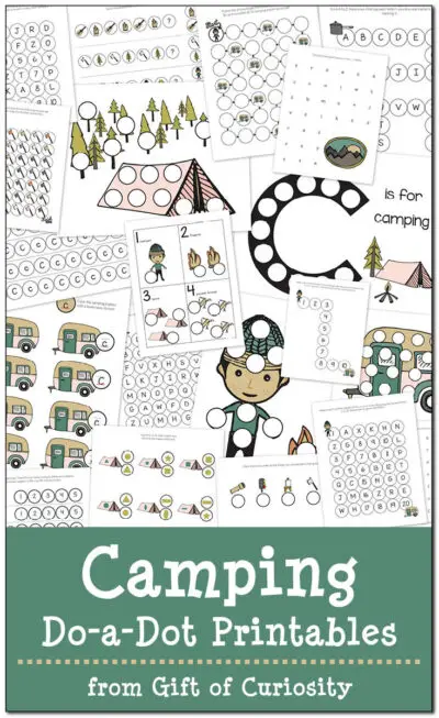 10 Engaging Camping Worksheets for Preschool Kids - Education Outside