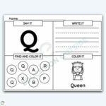 10 Quick Prep Letter Q Crafts and Activities for Preschool - Education ...