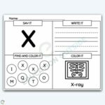 10 Excellent Letter X Preschool Crafts and Activities - Education Outside