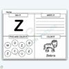 10 Letter Z Crafts and Activities for Preschoolers to Learn with Zest ...