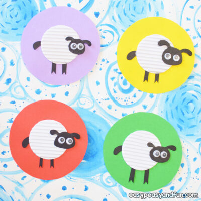 10 Adorable and Easy Sheep Preschool Crafts - Education Outside