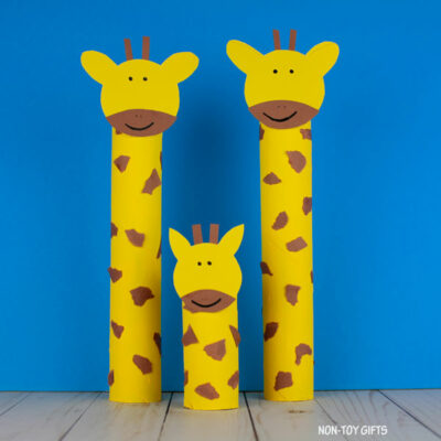 10 Cute and Easy Giraffe Crafts for Preschool - Education Outside