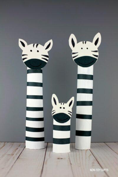 10 Zingy Zebra Crafts for Preschool - Education Outside