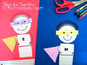 11 Amazing Preschool Superhero Crafts - Education Outside