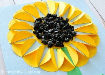 11 Artful Sunflower Crafts for Preschool Activities - Education Outside
